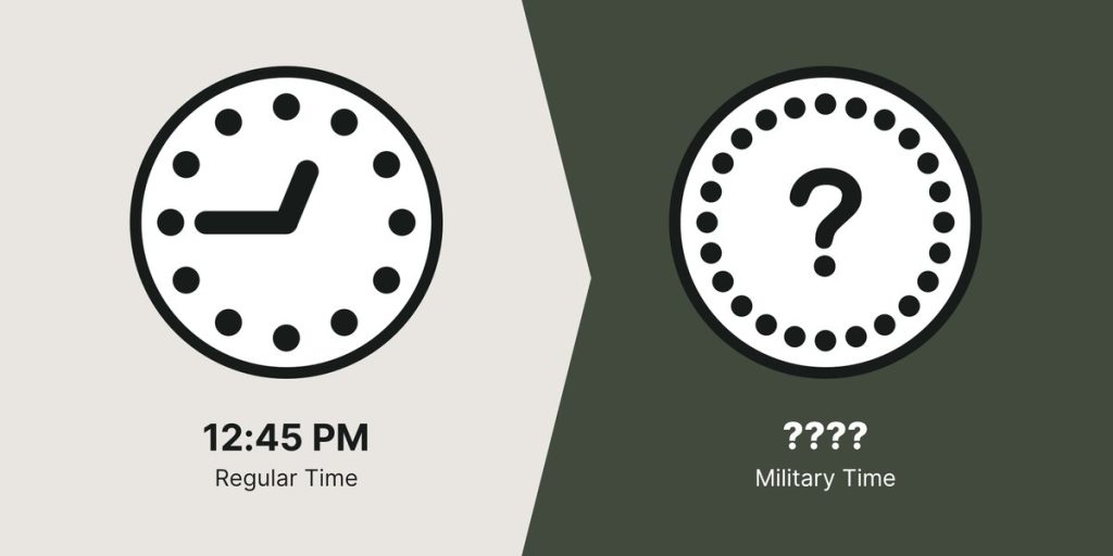 What Is 12 45 PM In Military Time Military Time
